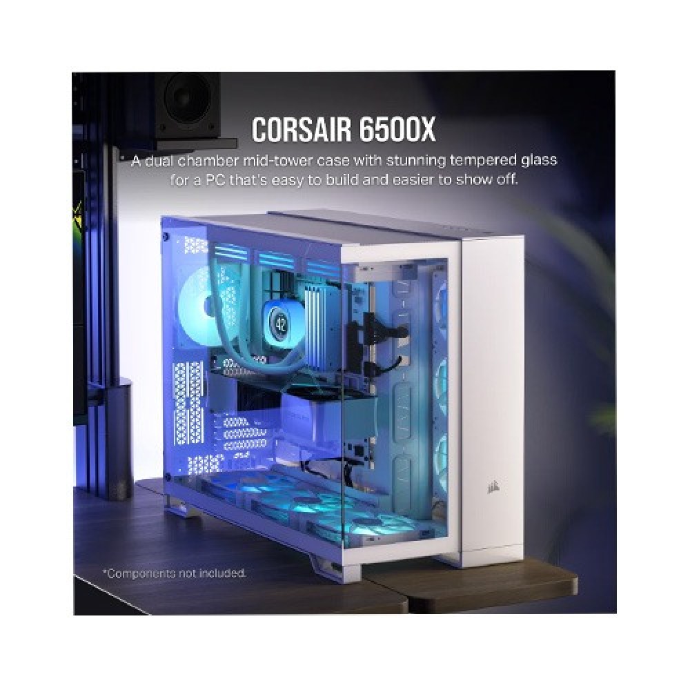 CORSAIR 6500X Mid-Tower Case White price in bd