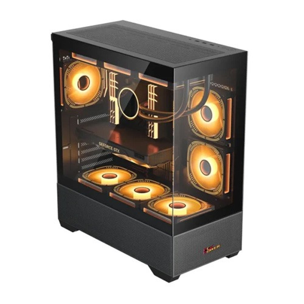 PC Power ICE TOWER BK Desktop Case Price in BD