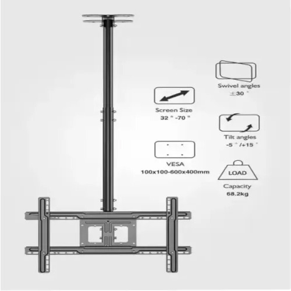 ZENO T750 Ceiling Mount Kit Price in Bangladesh