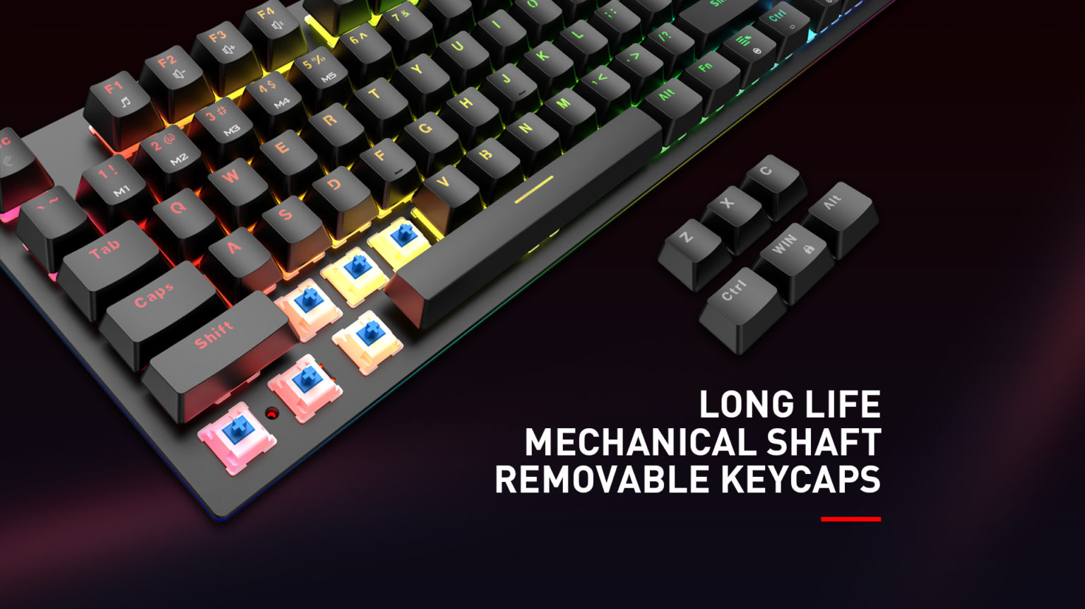 Havit HV-KB862L RGB Mechanical Gaming Keyboard Price in BD